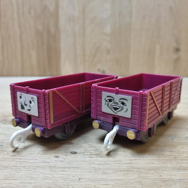 THOMAS THE TANK Engine Train Lady Troublesome Trucks 2002 Trackmaster ...