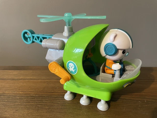 OCTONAUTS GUP H Helicopter w/ Captain Barnacles Figure £29.99 - PicClick UK