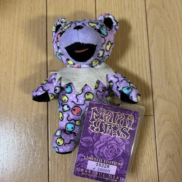 MARDI GRAS LIMITED Edition Stuffed Toy Grateful Dead £39.25 - PicClick UK