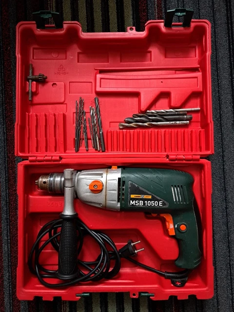 MEISTER CRAFT SCHLAGBOHRMASCHINE MSB 1050 E mit Koffer EUR 17,50 ...