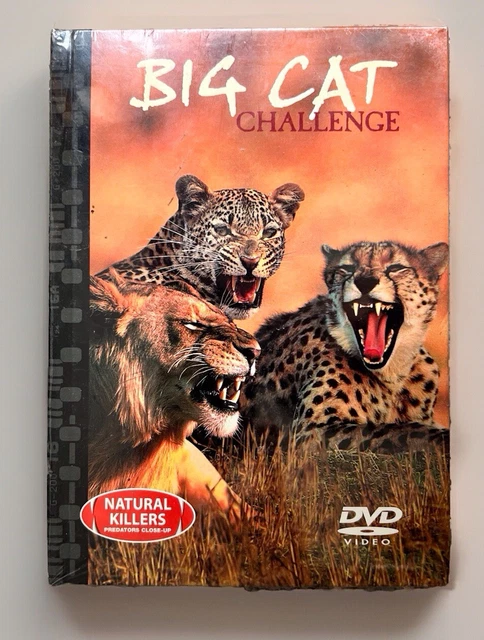 NATURAL KILLERS PREDATORS Close-Up DVD Big Cat Challenge New & Sealed ...