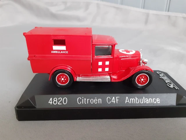 SOLIDO 4820 VOITURE De Pompier Citroen C4F Ambulance Ech 1/43 EUR 10,00 ...