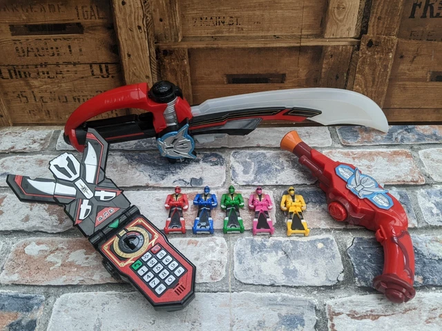 POWER RANGERS SUPER Megaforce Deluxe Legendary Morpher Sabre Blaster ...