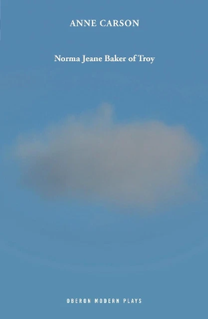 LIVRE DE POCHE Norma Jeane Baker of Troy par Anne Carson (anglais) EUR ...