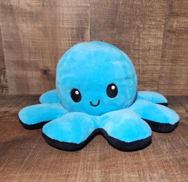 THE ORIGINAL REVERSIBLE Octopus Plushie | TeeTurtle’s Design Blue And ...
