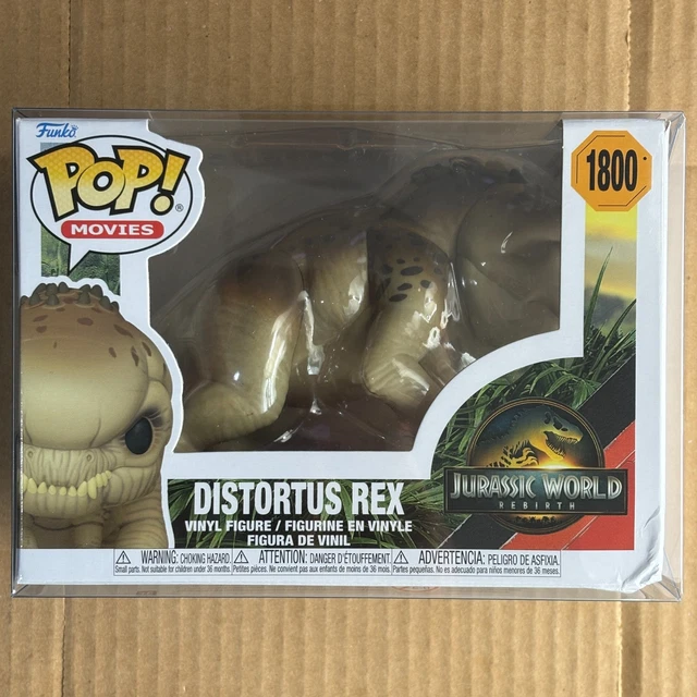 FUNKO POP! DISTORTUS Rex #1800, Jurassic World Rebirth, Movies £19.43 ...