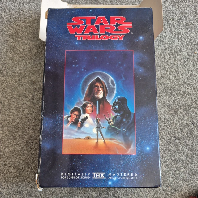 STAR WARS TRILOGY vhs box set £3.84 - PicClick UK
