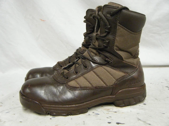 BRITISH ARMY RAF Military Bates Lightweight Patrol Combat Boots Size 10 ...