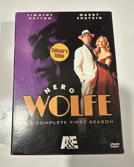 NERO WOLFE THE Complete First Season One 3-Disc DVD Set 2001 Timothy ...