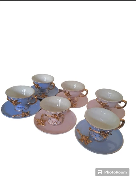 TRÈS JOLI ENSEMBLE Thé Ou Café.Very Nice Tea Or Coffee Set. EUR 49,00 ...