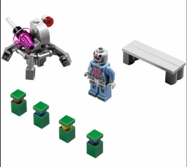 LEGO TEENAGE MUTANT Ninja Turtle *Kraang Laser Turret Target Practice ...