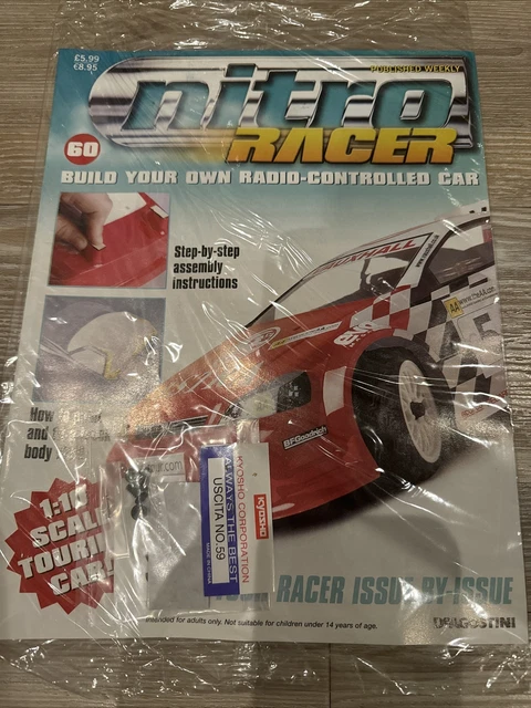 DEAGOSTINI NITRO RACER Build Your Own Radio- Controlled Car Kyosho ...
