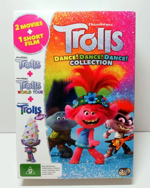 DREAMWORKS TROLLS DANCE! Dance! Dance! DVD Collection Region 4 Brand ...