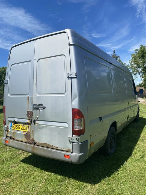 MERCEDES-BENZ SPRINTER LWB Silver 2005 Van Panel Van Diesel Manual £ ...
