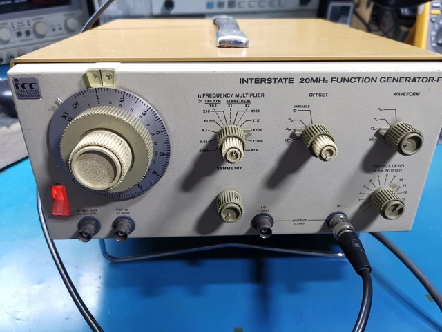 IEC INTERSTATE 20MHZ Function Generator F71 $164.57 - PicClick AU