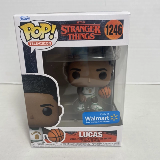 FUNKO POP! STRANGER Things Lucas Sinclair 1246 Basketball Walmart ...