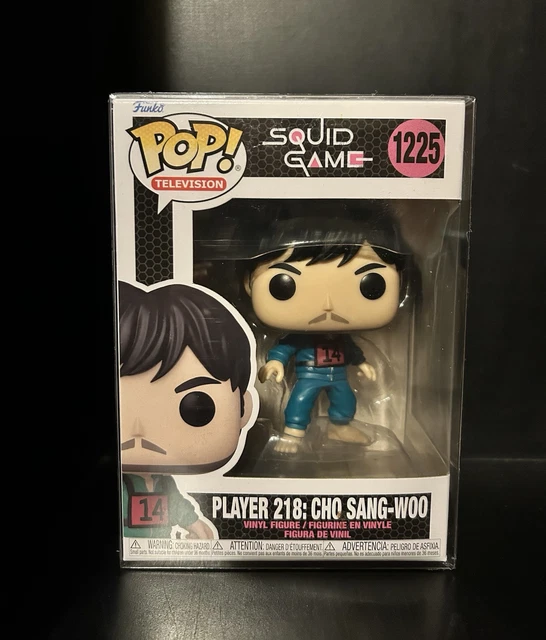 FUNKO POP #1225 Cho Sangwoo Squid Game Figure with Protector £10.99 ...