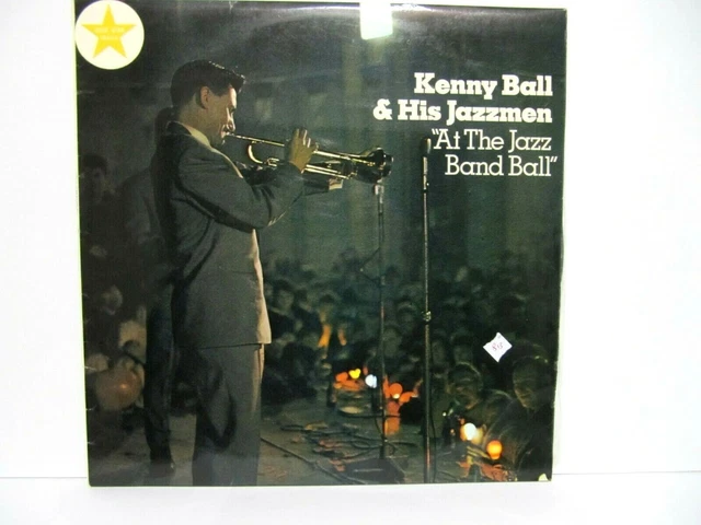 KENNY BALL & His Jazzmen At The Jazz Band Ball Vinyl Record Rare Astor ...