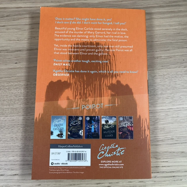 AGATHA CHRISTIE SAD Cypress 125th Anniversary Edition Classic Poirot ...