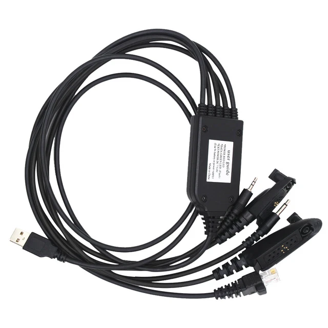 CÂBLE DE PROGRAMMATION USB 5 en 1 FTDI pour Motorola GP328 EP450 GP88 ...
