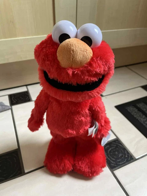 SESAME STREET ELMO Slide Talking Plush Toy Dances Sings Interactive Fun ...