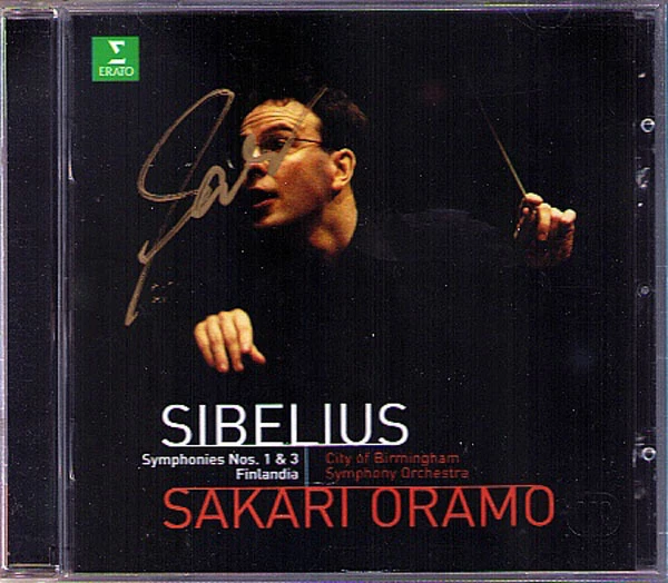 SAKARI ORAMO SIGNIERT SIBELIUS Symphony No.1 3 CBSO CD Sinfonien City Birmingham EUR 49,99 ...
