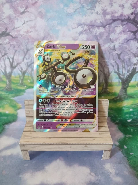 CARTE POKÉMON ZARBI VSTAR 066/195 Épée et Bouclier EB12 FR NEUF EUR 3 ...