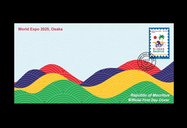 MAURITIUS (ILE MAURICE) 2025 - world Expo 2025, Osaka - FDC $18.22 ...