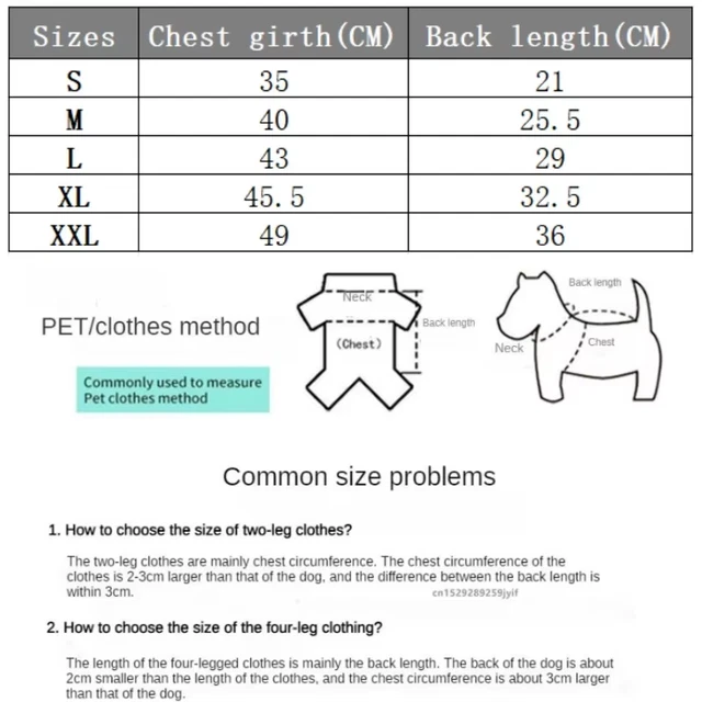 PET DOG JACKET with Harness Ring Winter Warm Vest Dog Clothes for Small ...