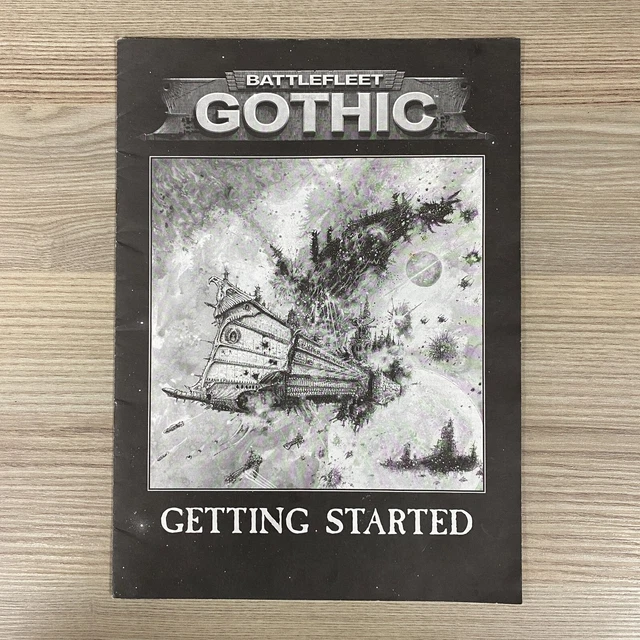 BATTLEFLEET GOTHIC GETTING Started Booklet Warhammer 40,000 40K Games ...