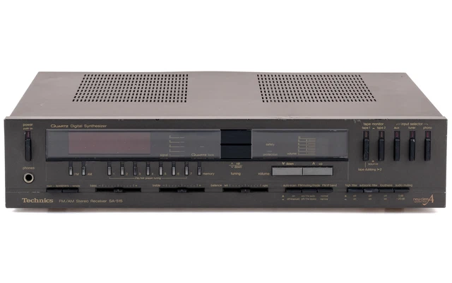 TECHNICS SA-515 STÉRÉO Récepteur Phono Amplificateur / Uniforme 1 An ...