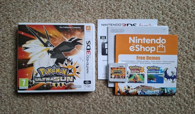 GENUINE BOXED NINTENDO 3DS Pokemon Ultra Sun Game w Inserts £33.96 ...