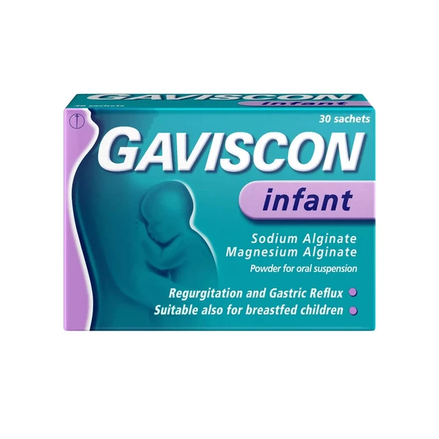 GAVISCON INFANT - 30 Sachets Acid reflux, Gastric reflux, regurgitation ...