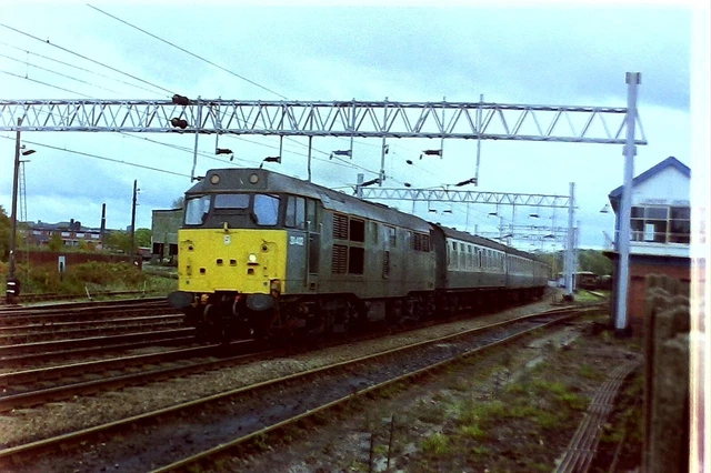 35MM RAILWAY COLOUR Negative Class 31 412 at Longport £1.95 - PicClick UK
