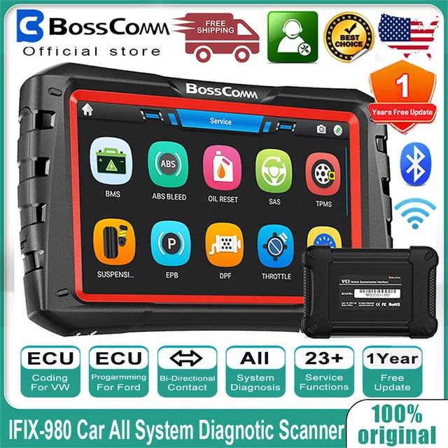 CAR BIDIRECTIONAL OBD2 Scanner All System Diagnostic Scan Tablet Tool ...