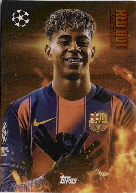 TOPPS MATCH ATTAX 25/26 Champions League 2025/2026 RH-LY Lamine Yamal ULTRA RARO EUR 99,99 ...