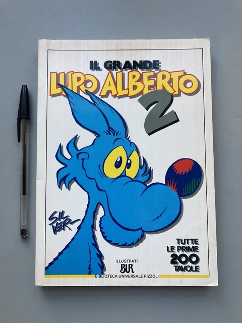 IL GRANDE LUPO Alberto 2 BUR Rizzoli 1995 Tutte Le Prime 200 Tavole EUR ...