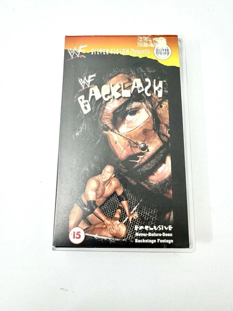 WWE WWF BACKLASH 1999 Vhs Wrestling Video Vintage In Your House 28 £6. ...