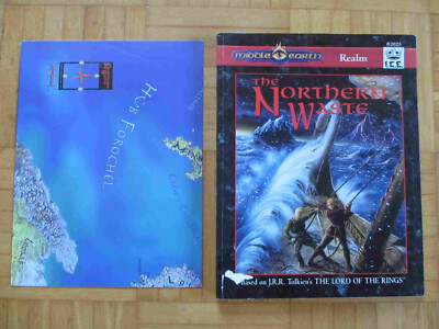 THE NORTHERN WASTE Realm + Map - Middle-Earth Role Playing Game MERP ...