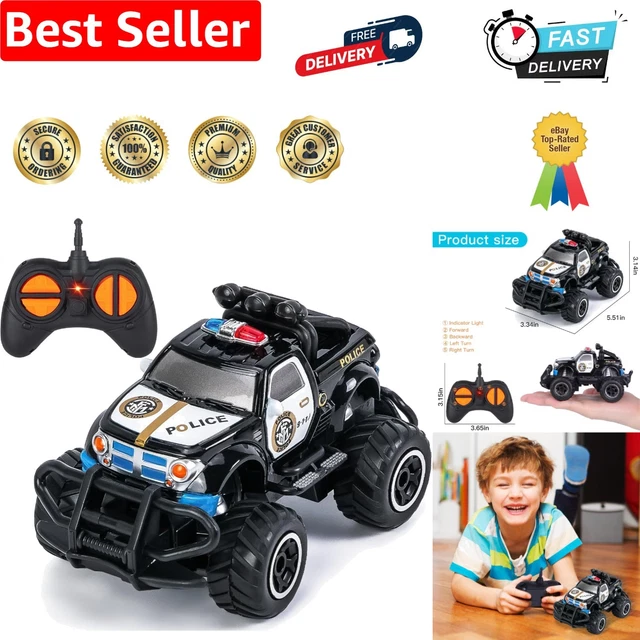 LIGHTWEIGHT POLICE RC Car for Kids - Engaging Fun for Young Boys ...