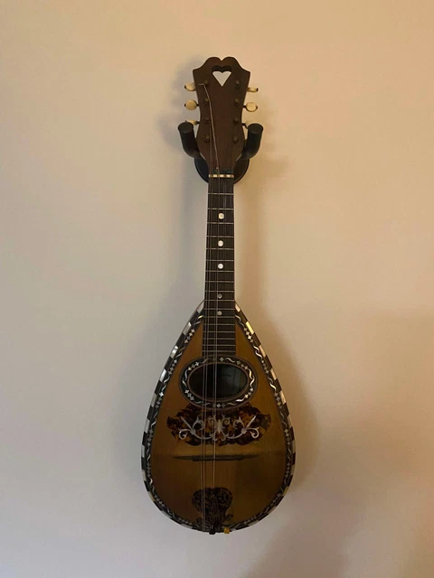 ANTIQUE LATE 19TH early 20th century italian mandolin Domenico Zanoni £ ...