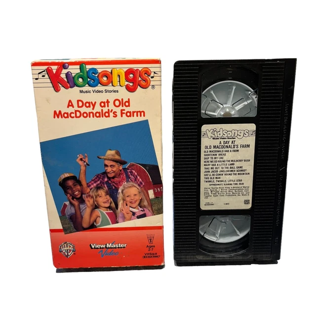 KIDSONGS - A Day at Old MacDonalds Farm (VHS, 1985) £8.03 - PicClick UK