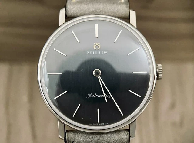 VINTAGE 1960S MILUS SS Swiss Automatic Watch $440.00 - PicClick AU