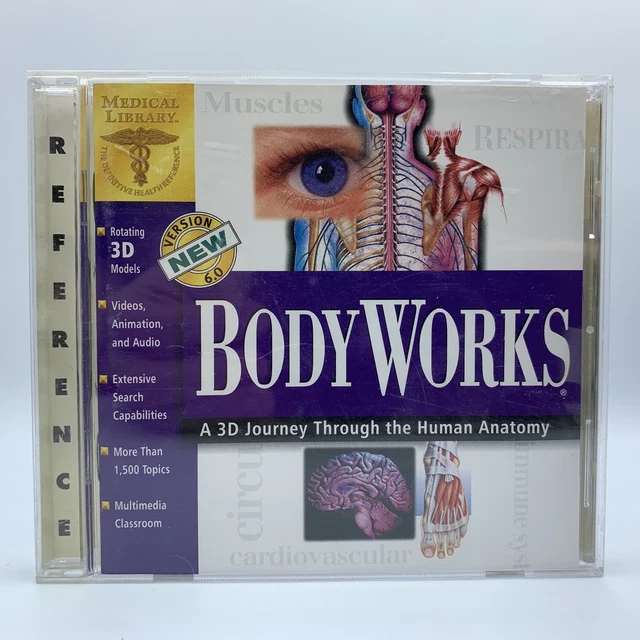BODY WORKS: A 3D Journey Through The Human Anatomy version 6.0 PC CD ...