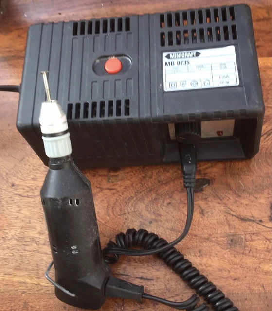 MINICRAFT MB0730 VARIABLE Speed drill and Transformer Power Supply DC ...