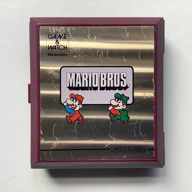 NINTENDO MARIO BROS MW-56 Game and Watch 1983 Multi-Screen Edition £50. ...