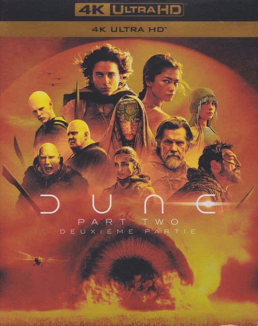 DUNE (PART 2) 4K ULTRA HD SET with Timothée Chalamet & Josh Brolin ...