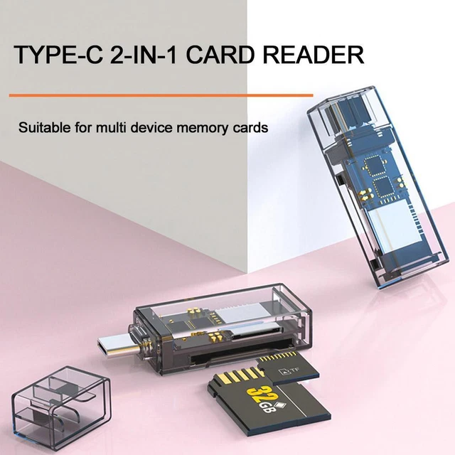 TYPE-C MOBILE PHONE USB-3.0 Card Reader Connected to Card Tf Memory ...