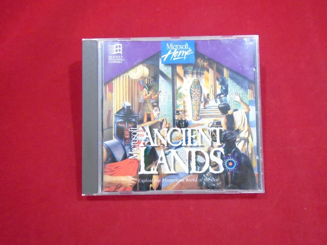 ANCIEN LANDS CD ROM Microsoft Windows Ms Dos 3.1 Ou Later. 1994 EUR 29 ...