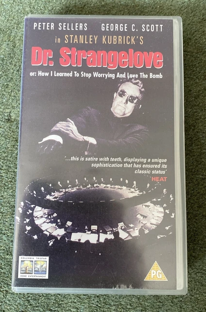 DR STRANGELOVE, STANLEY Kubrick, Peter Sellers VHS PAL Video Mono Pre ...
